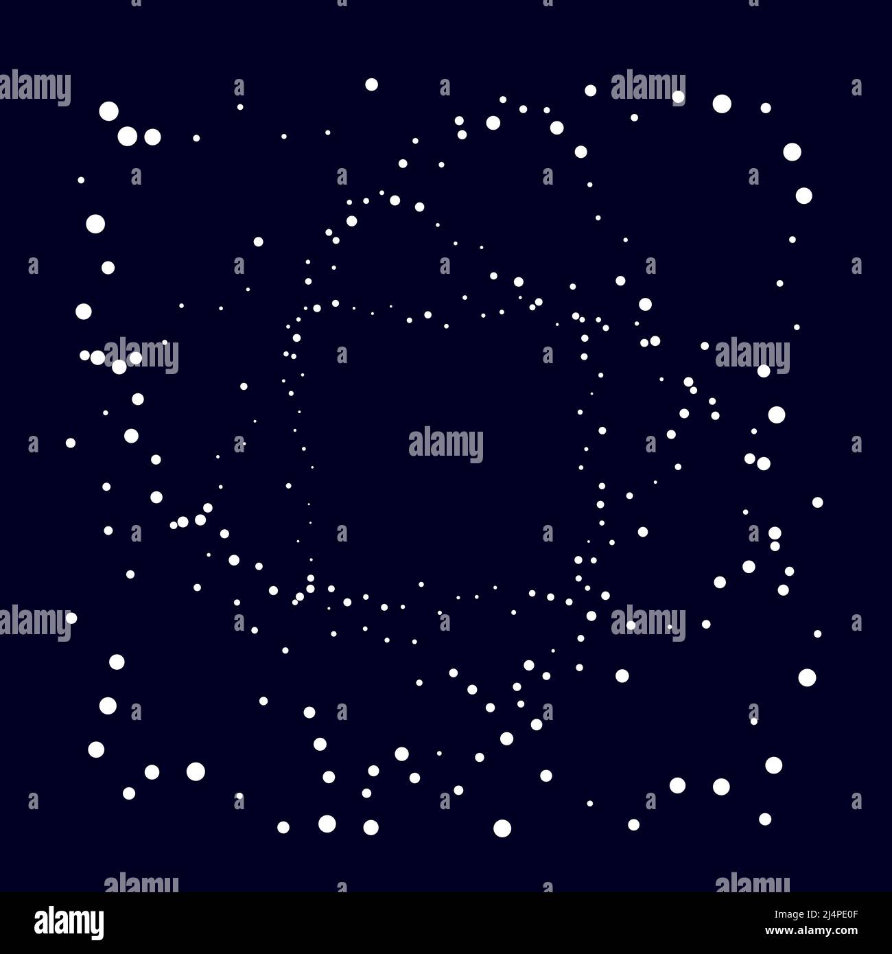 Circles random, scattered shapes element. Stock vector illustration ...