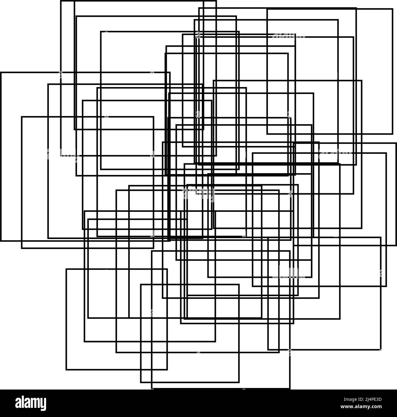 Mosaic square tiles pile Stock Vector Images - Alamy