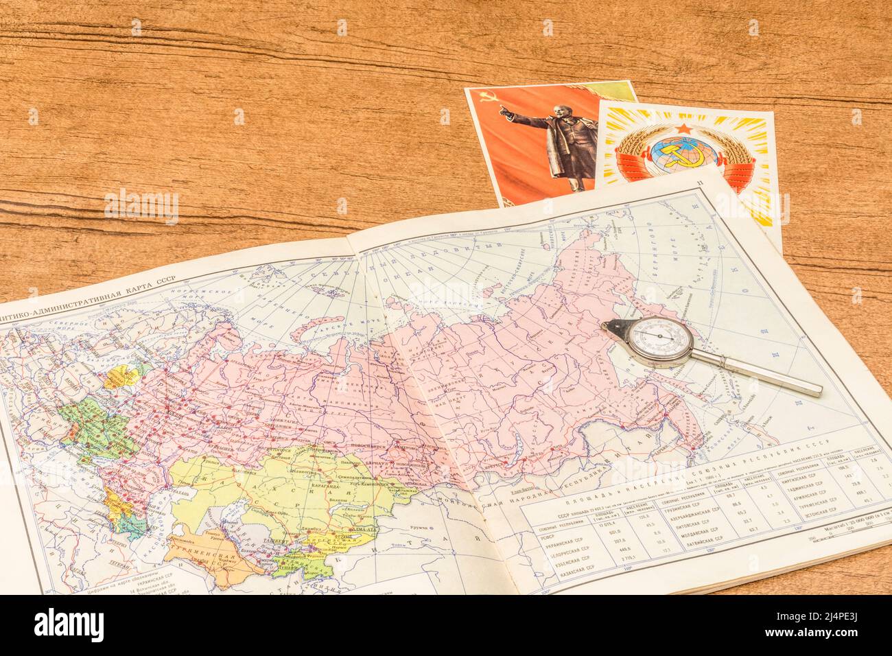 Soviet era map of ussr hi-res stock photography and images - Alamy