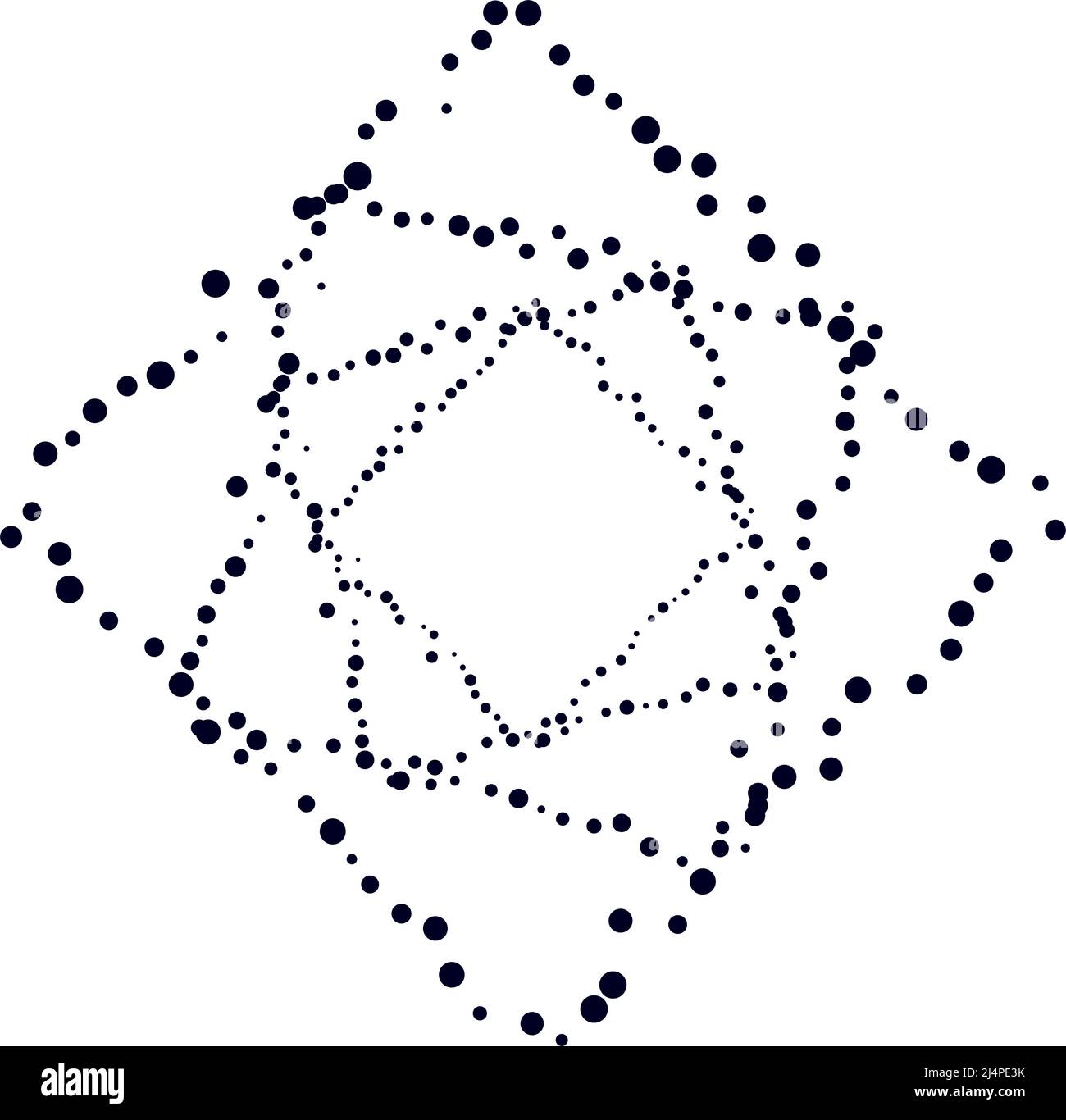 Circles random, scattered shapes element. Stock vector illustration ...