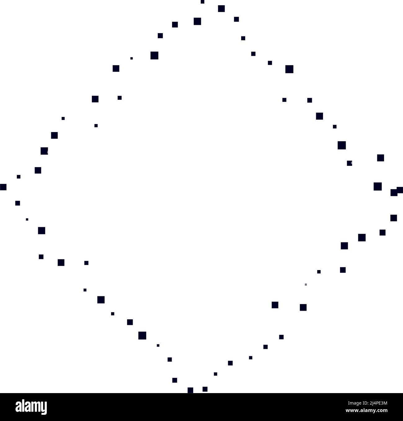 Squares random, scattered shapes element. Stock vector illustration ...