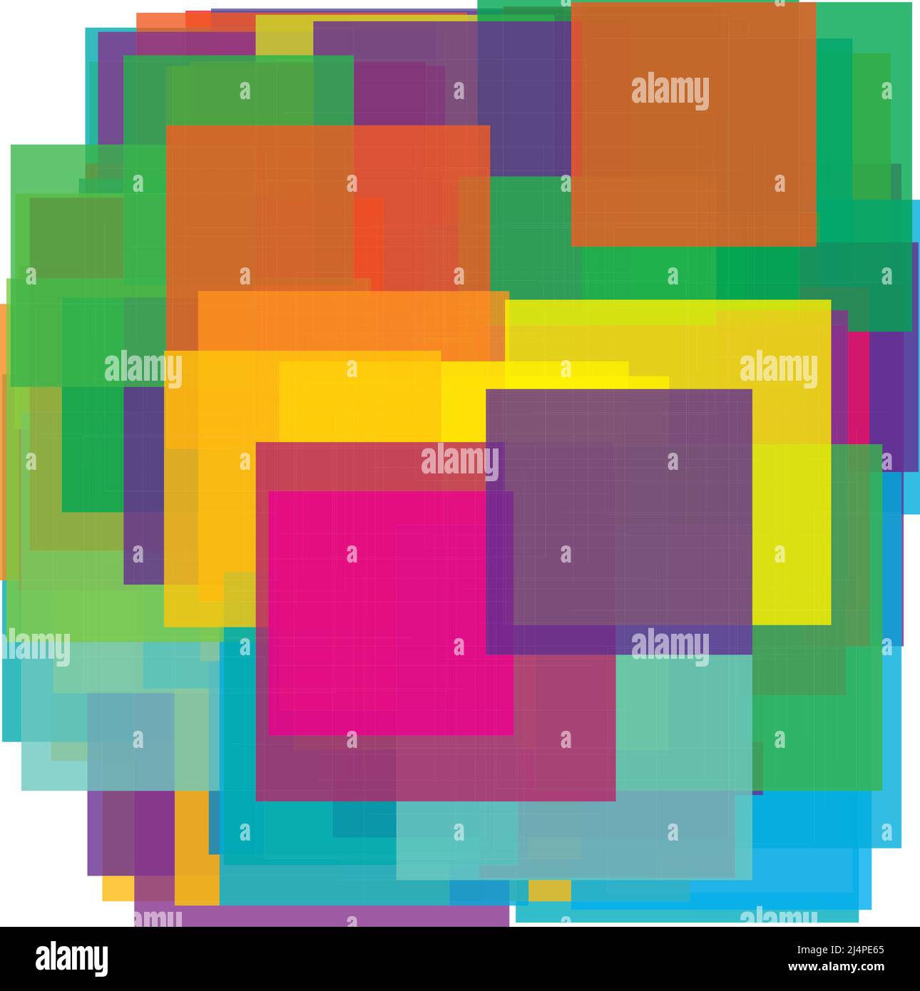 Random rectangles structure vector composition, pattern. Stock vector ...