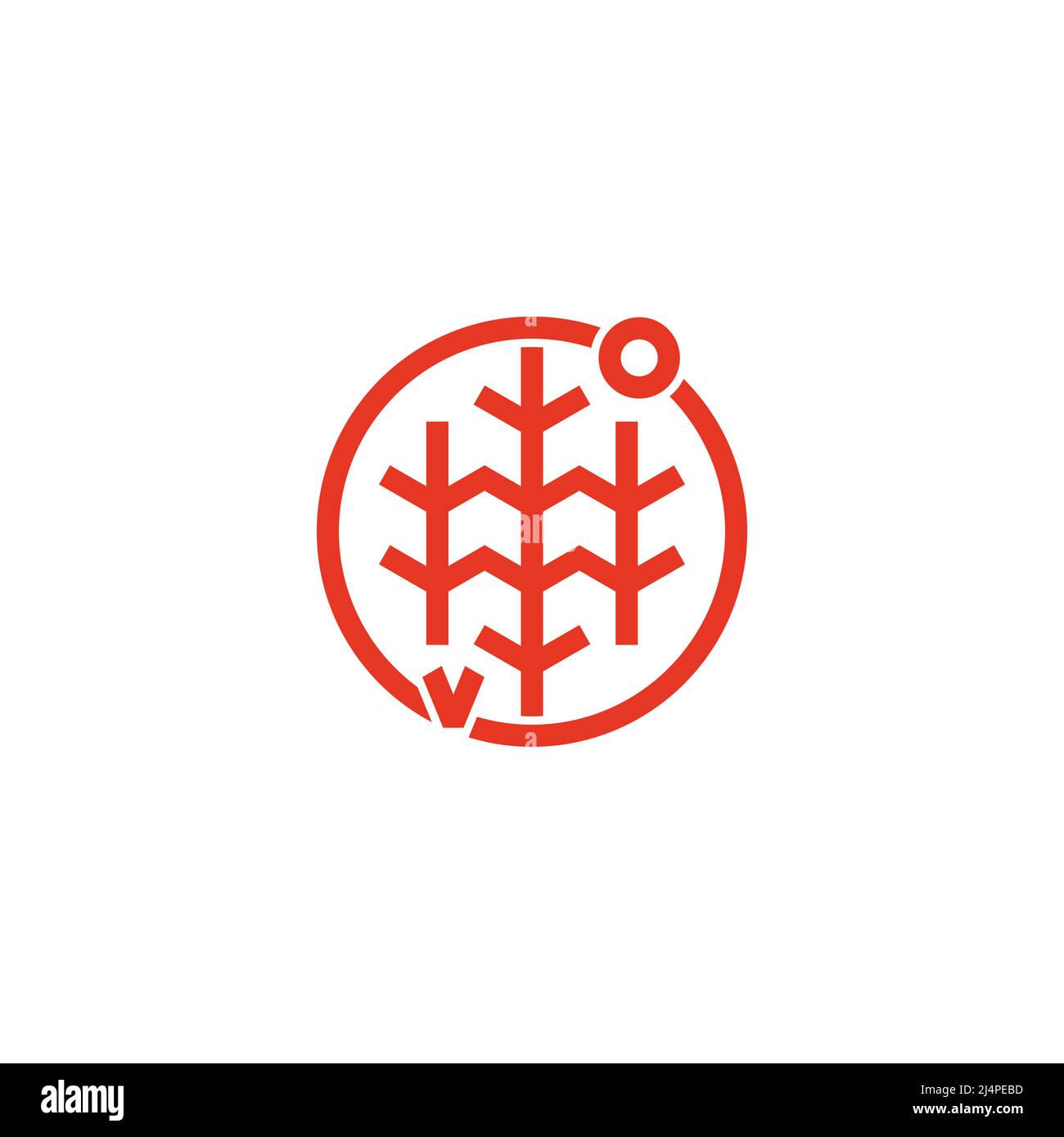abstract wood forest sun grass circle outdoor symbol logo vector Stock ...