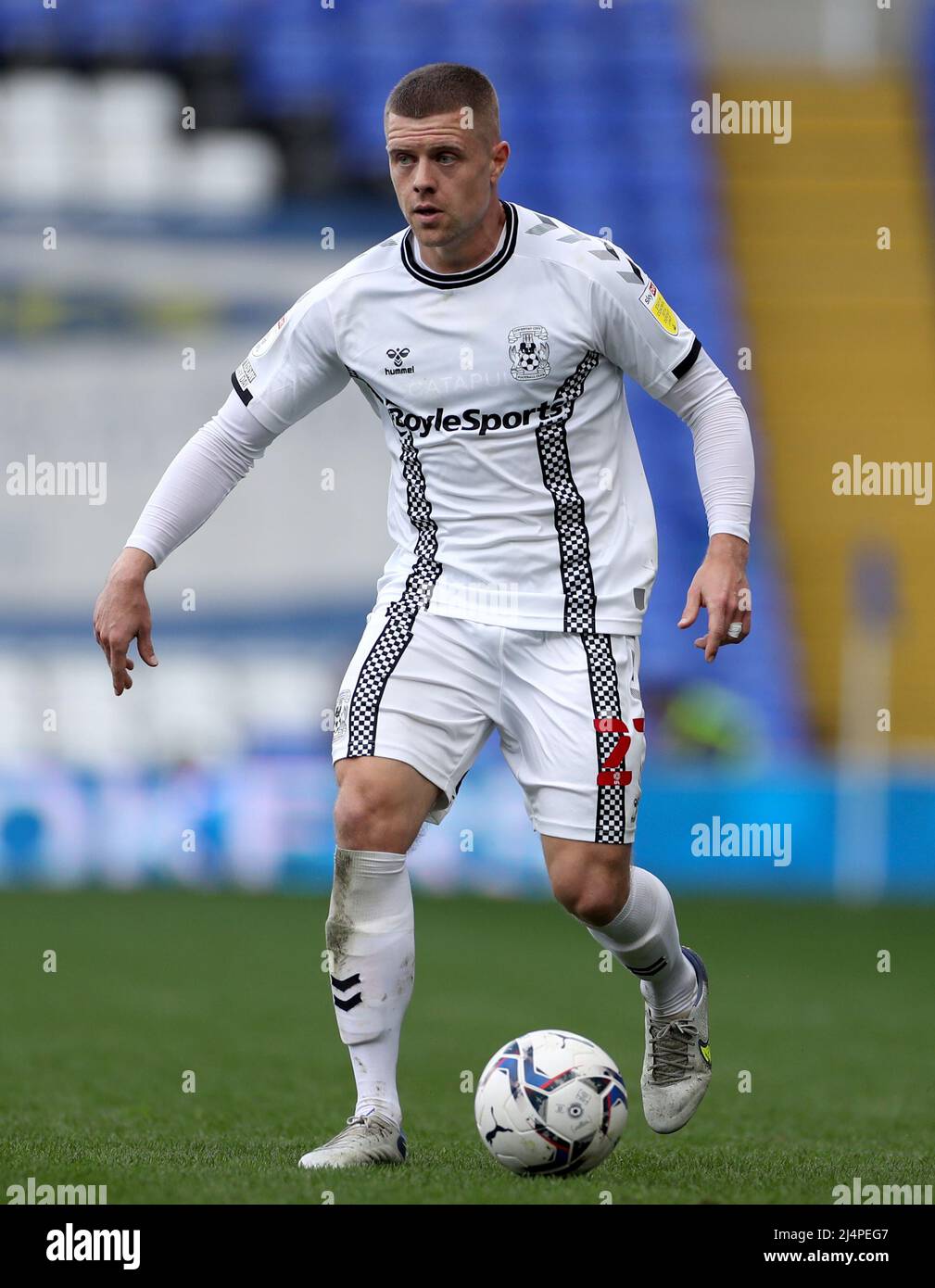 Coventry City's Jake Bidwell in action during the Sky Bet Championship ...