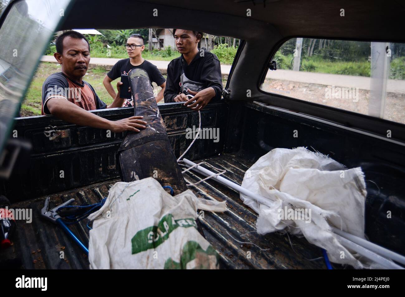 Banyuasin Regency, South Sumatra, Indonesia. 17th Apr, 2022. The South ...