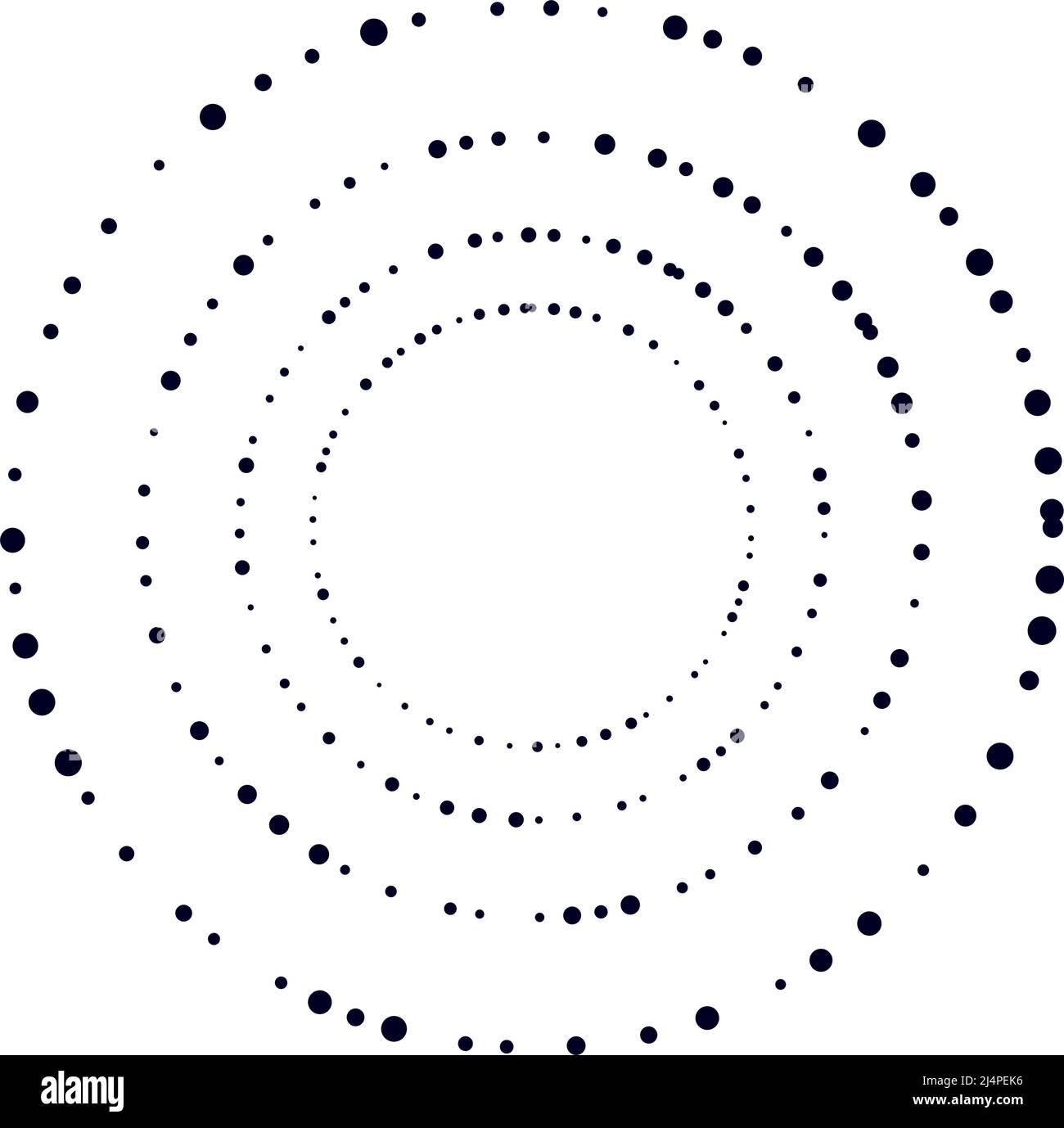 Circles random, scattered shapes element. Stock vector illustration ...