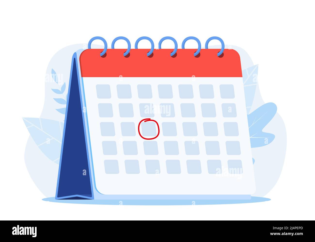 calendar reminder date spiral icon Stock Vector Image & Art - Alamy