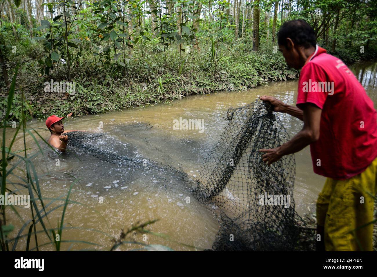 Banyuasin Regency, South Sumatra, Indonesia. 17th Apr, 2022. The South ...