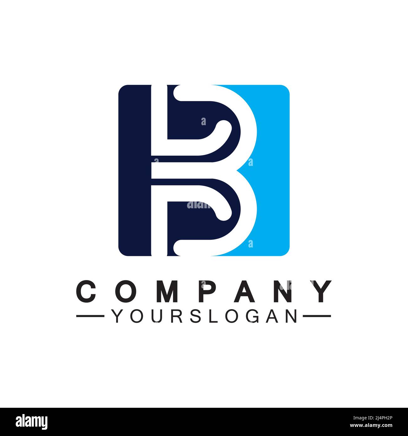 letter B logo vector, letter B business logo,Modern unique creative B ...