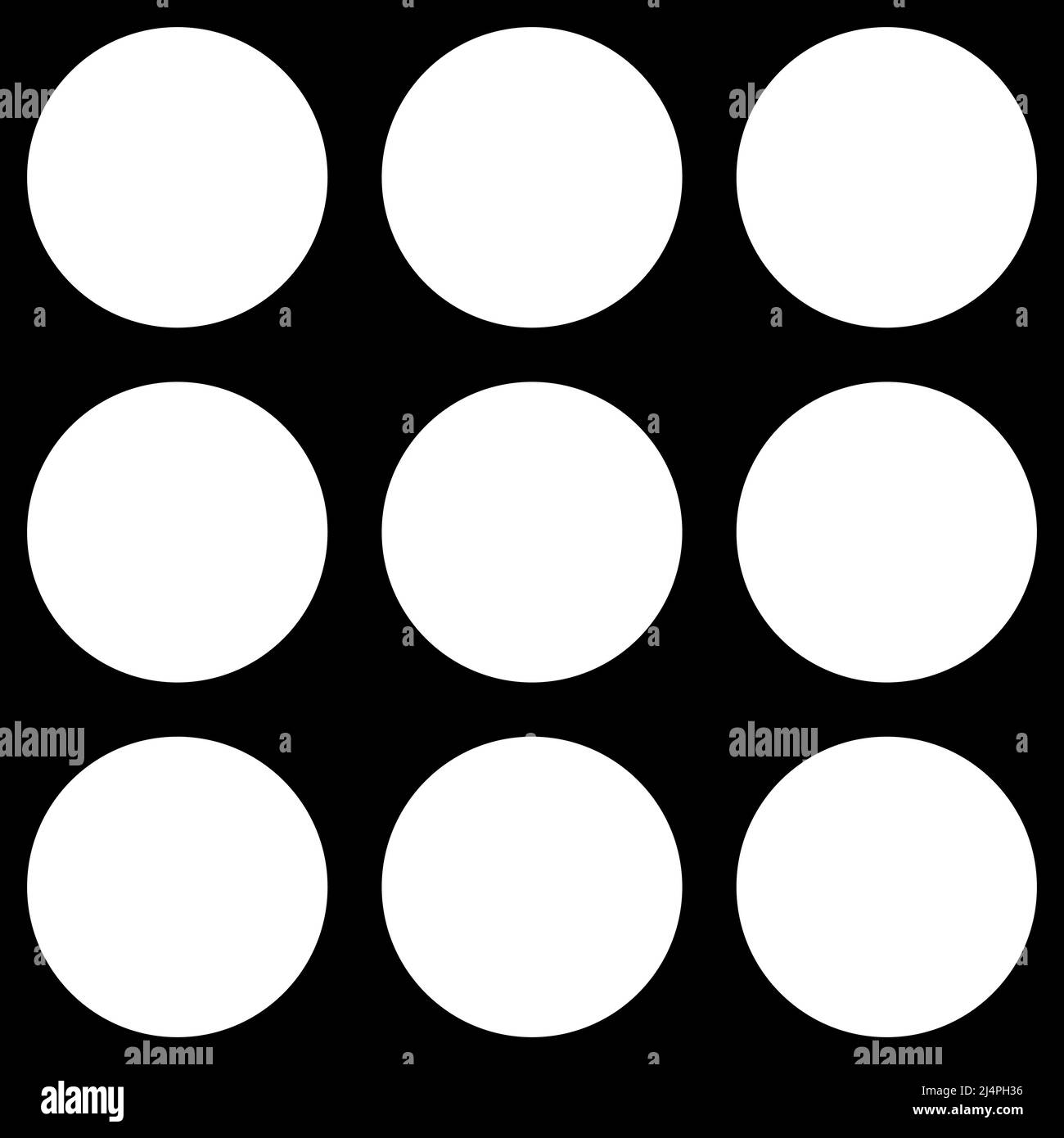 Circle basic shape mosaic repeatable pattern, texture and background ...