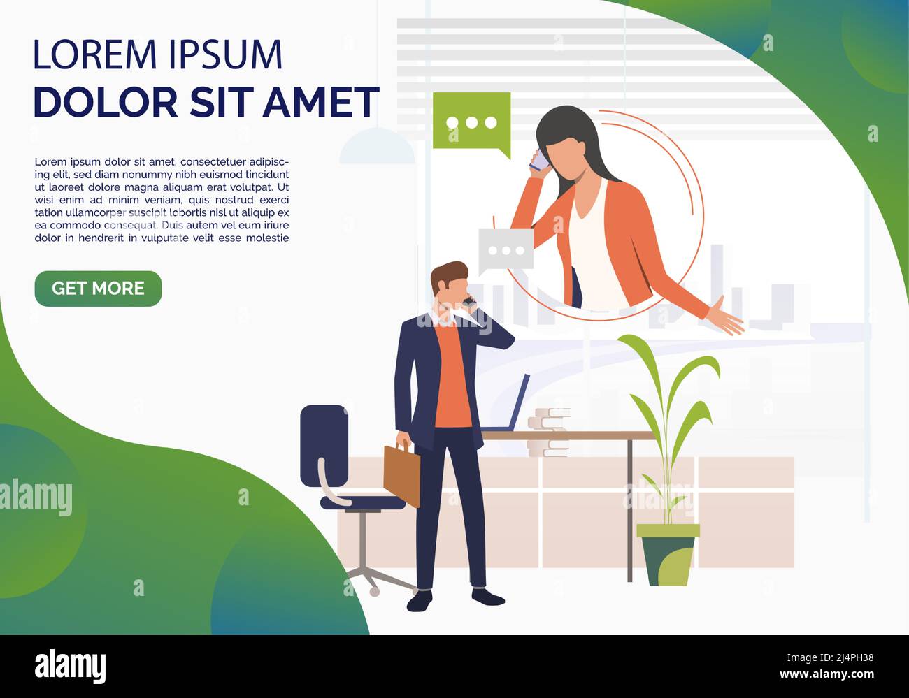 Consulting speaking Stock Vector Images - Alamy