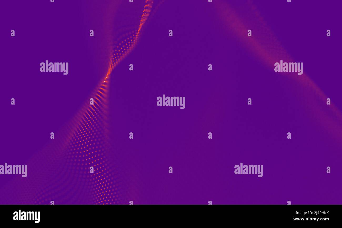 Abstract Purple Geometrical Background . Connection structure. Science ...