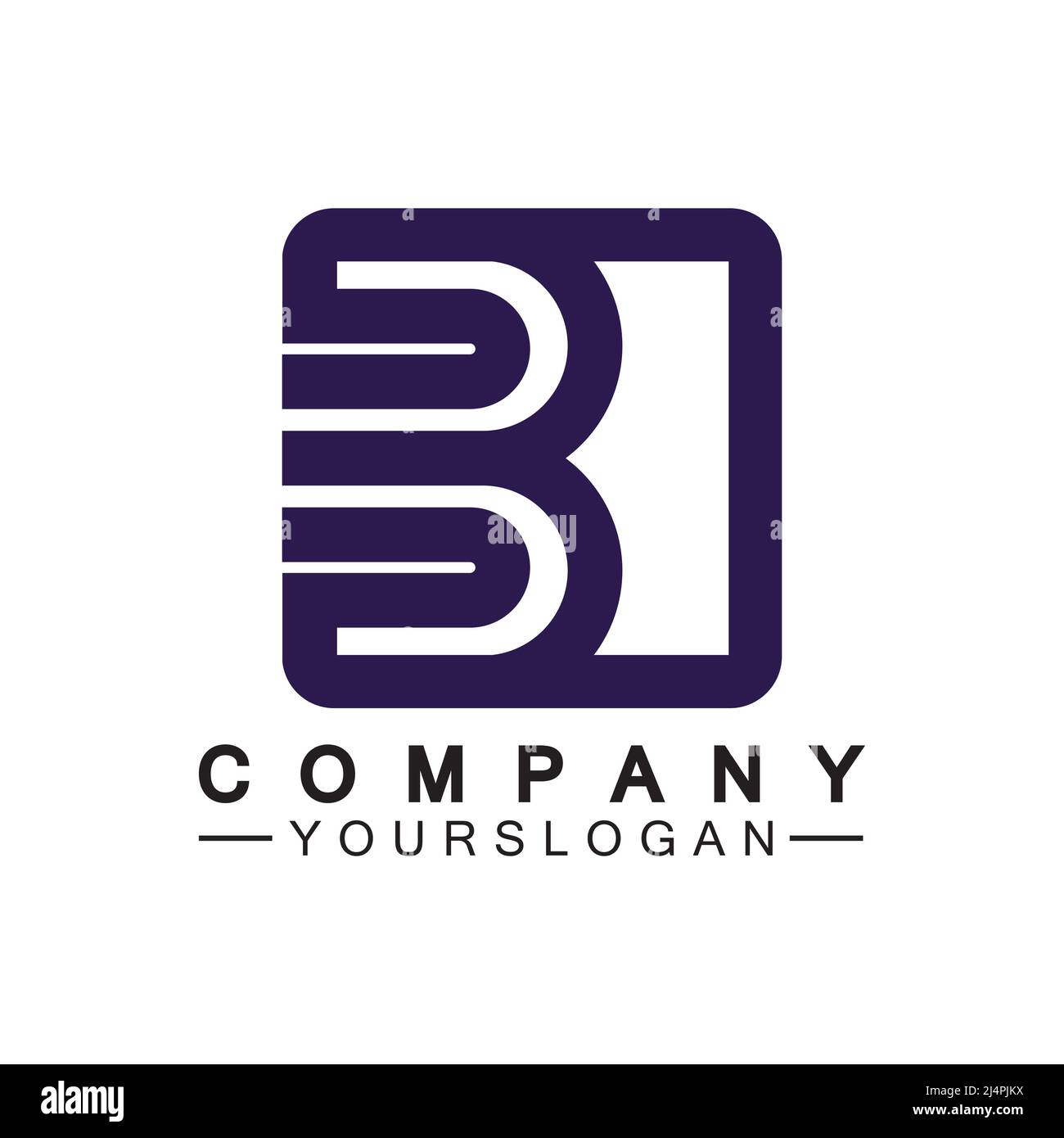 letter B logo vector, letter B business logo,Modern unique creative B ...