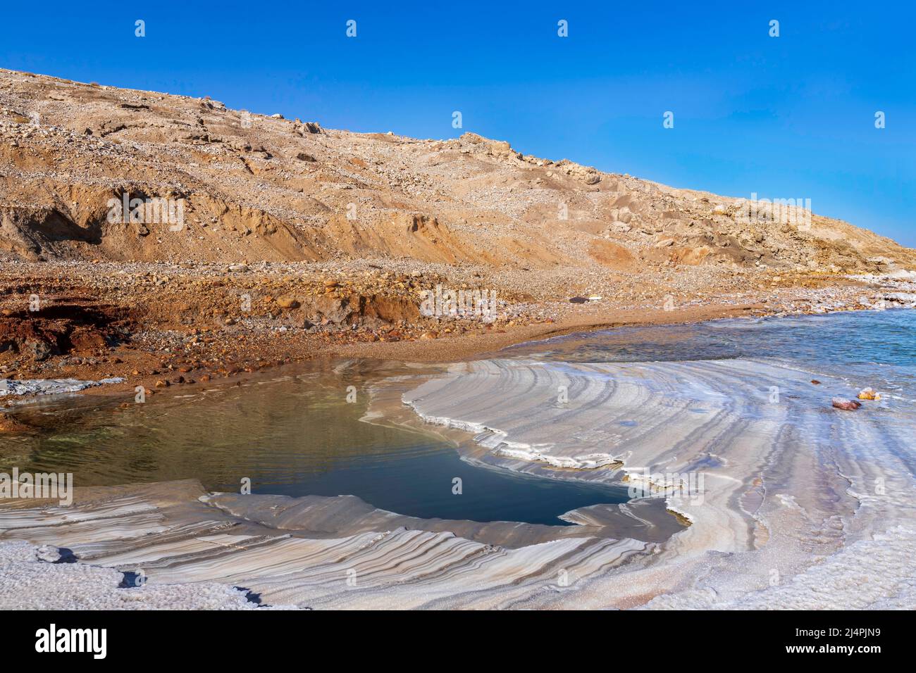 White salt layers hi-res stock photography and images - Alamy