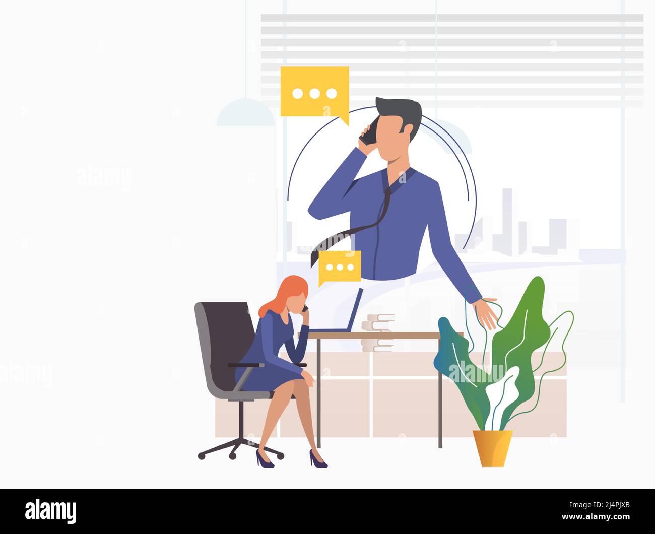 Speaking on Stock Vector Images - Alamy