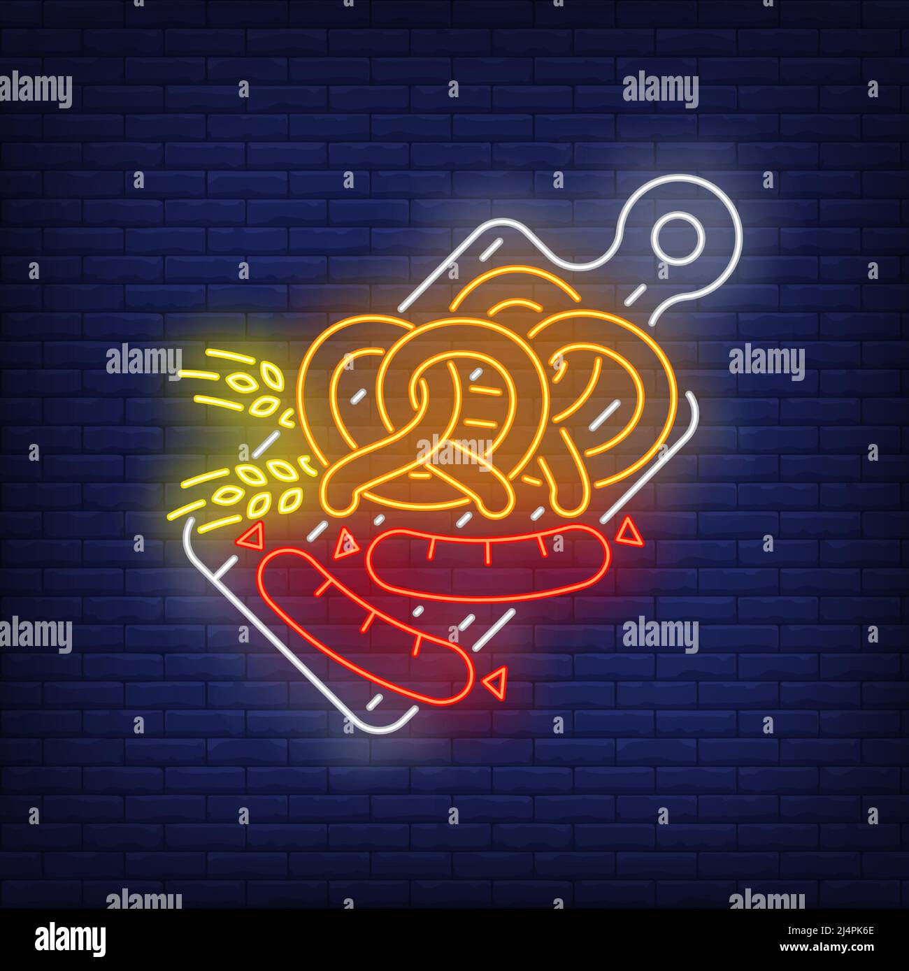 Roll barley Stock Vector Images - Alamy