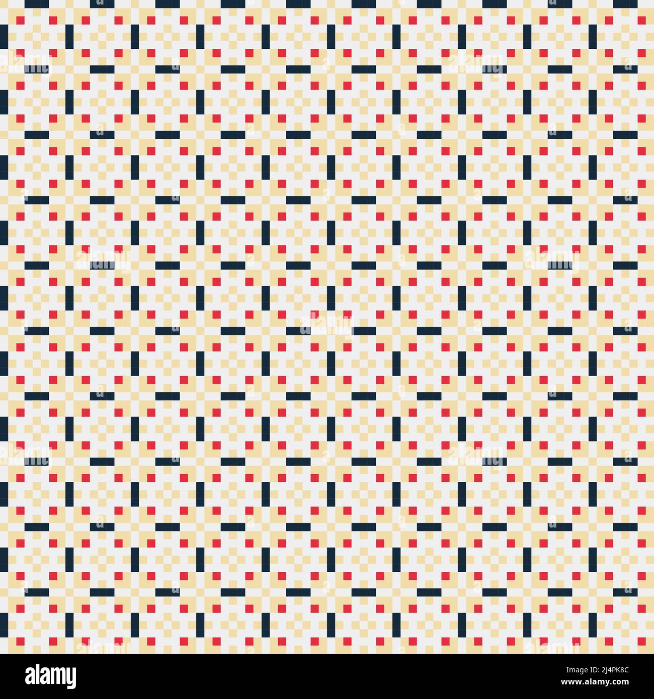 Abstract Cross-Pattern Dotted generative computational art illustration ...