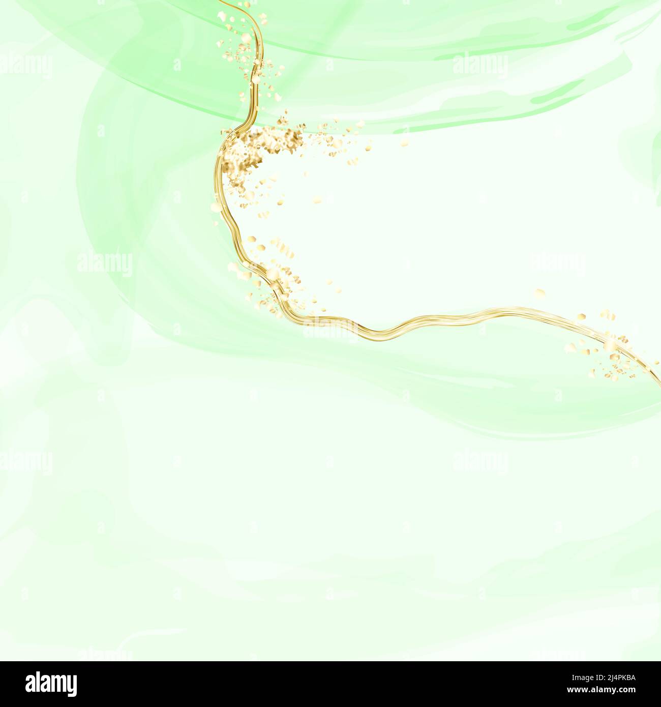 Marble surface. Mint color texture and paint splash.Spring wedding ...