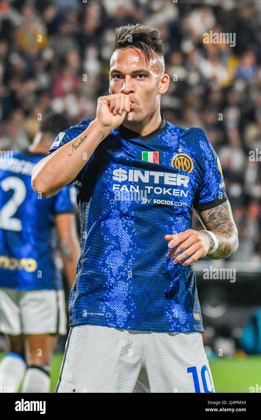 Alberto Picco stadium, La Spezia, Italy, April 15, 2022, Inter's ...