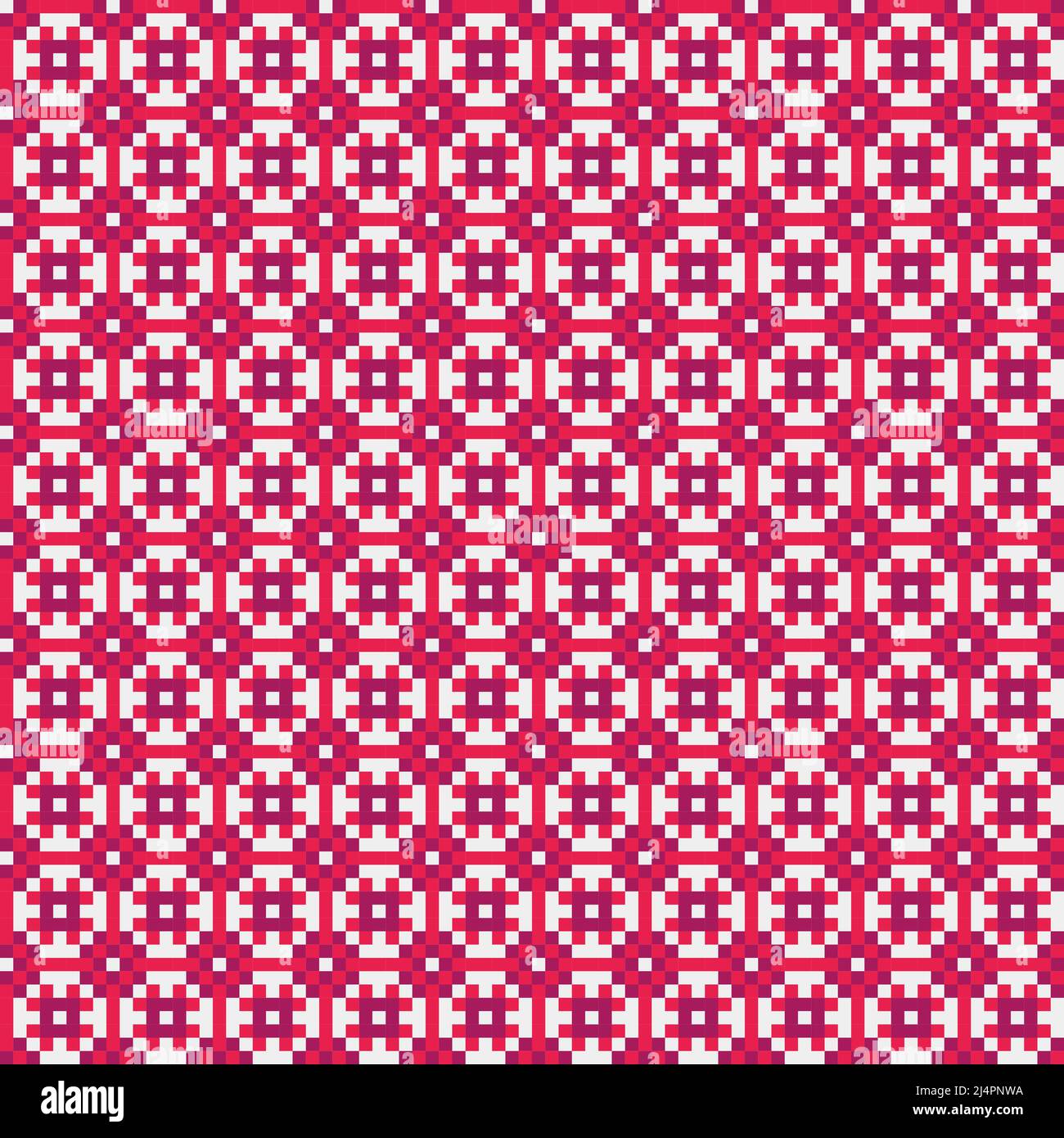 Abstract Cross Pattern Dotted Generative Computational Art Illustration