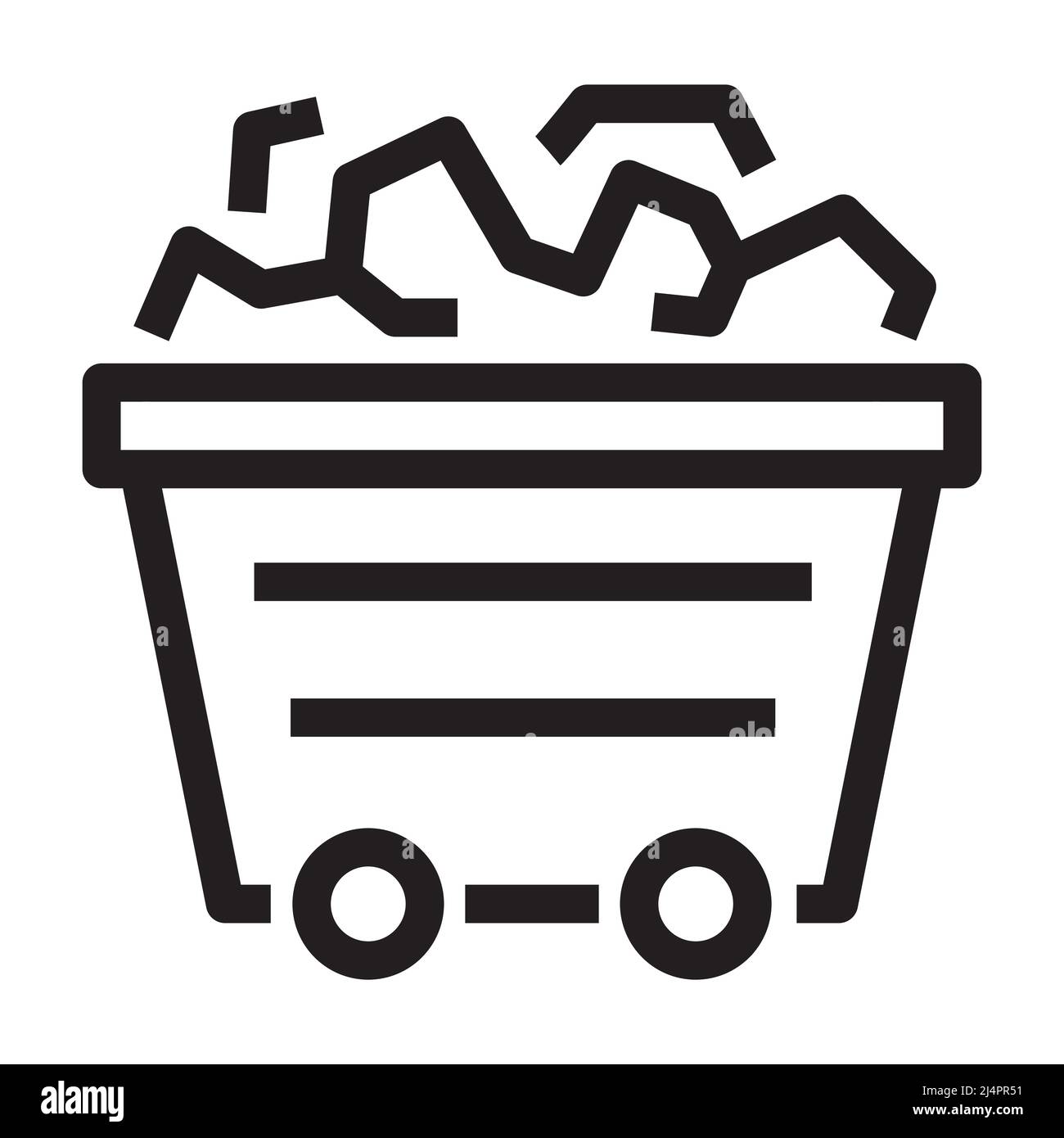 Coal logistics Stock Vector Images - Alamy