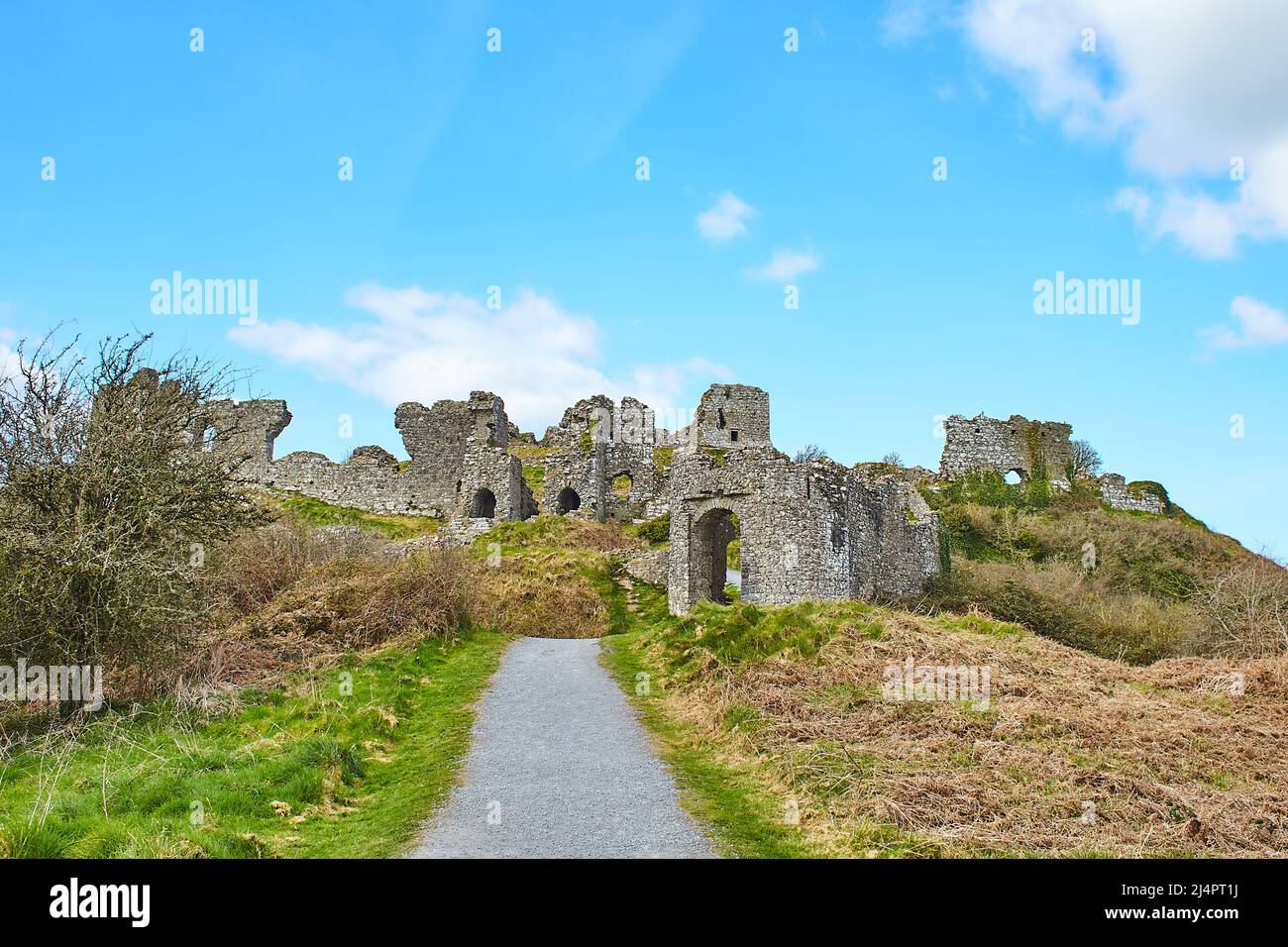 Rock of Dunamase Castle Is A Historic building That Is Located in ...