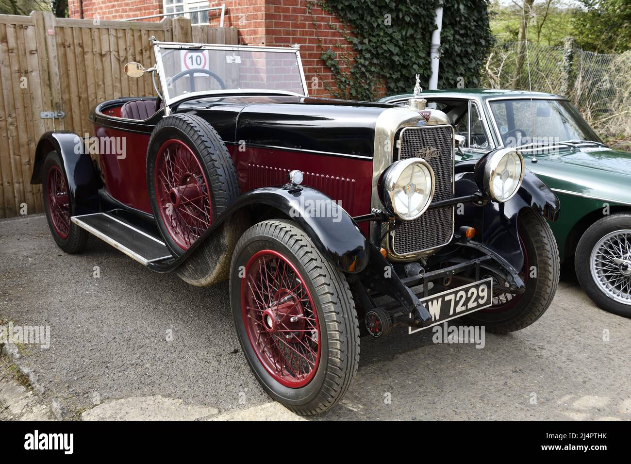 Alvis Silver Eagle at the Classic Car meeting in april Hook Norton ...