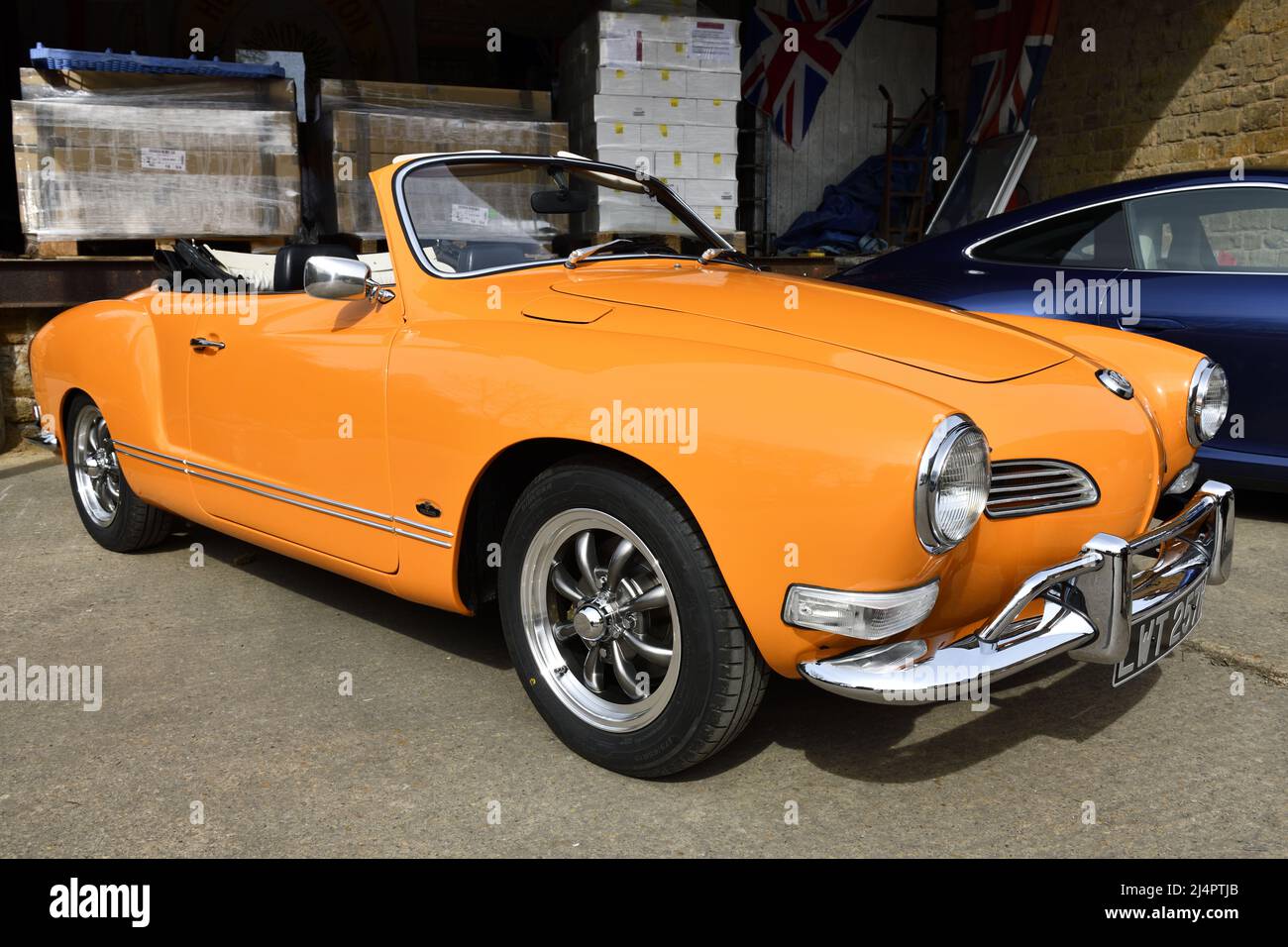 Karmann Sports Car at the Classic Car meeting in april Hook Norton ...