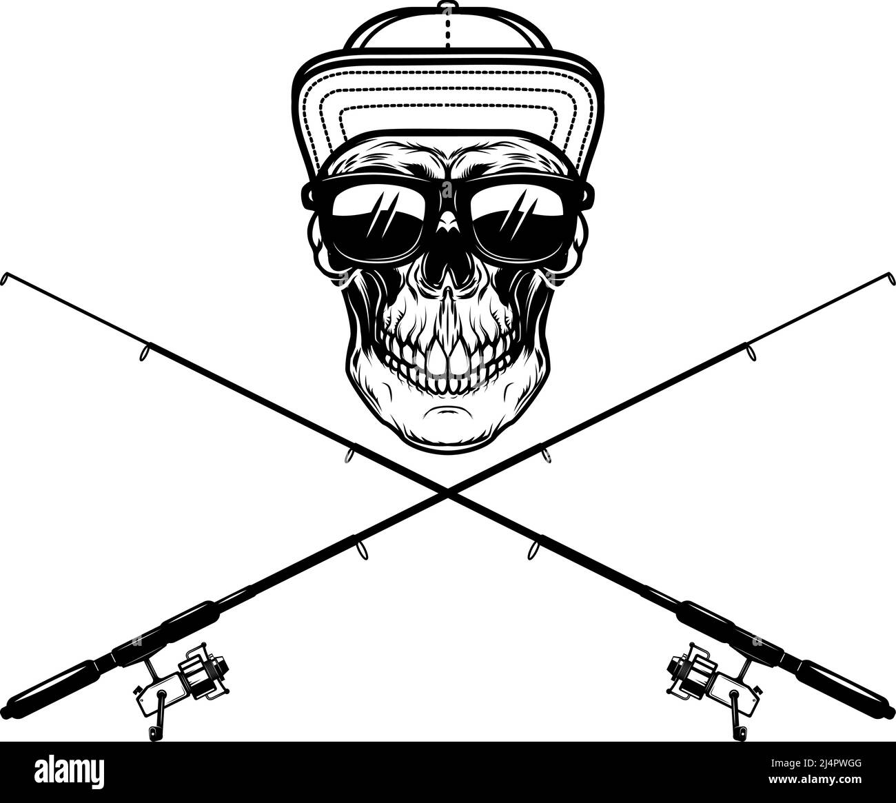 Fishing Poles Crossed