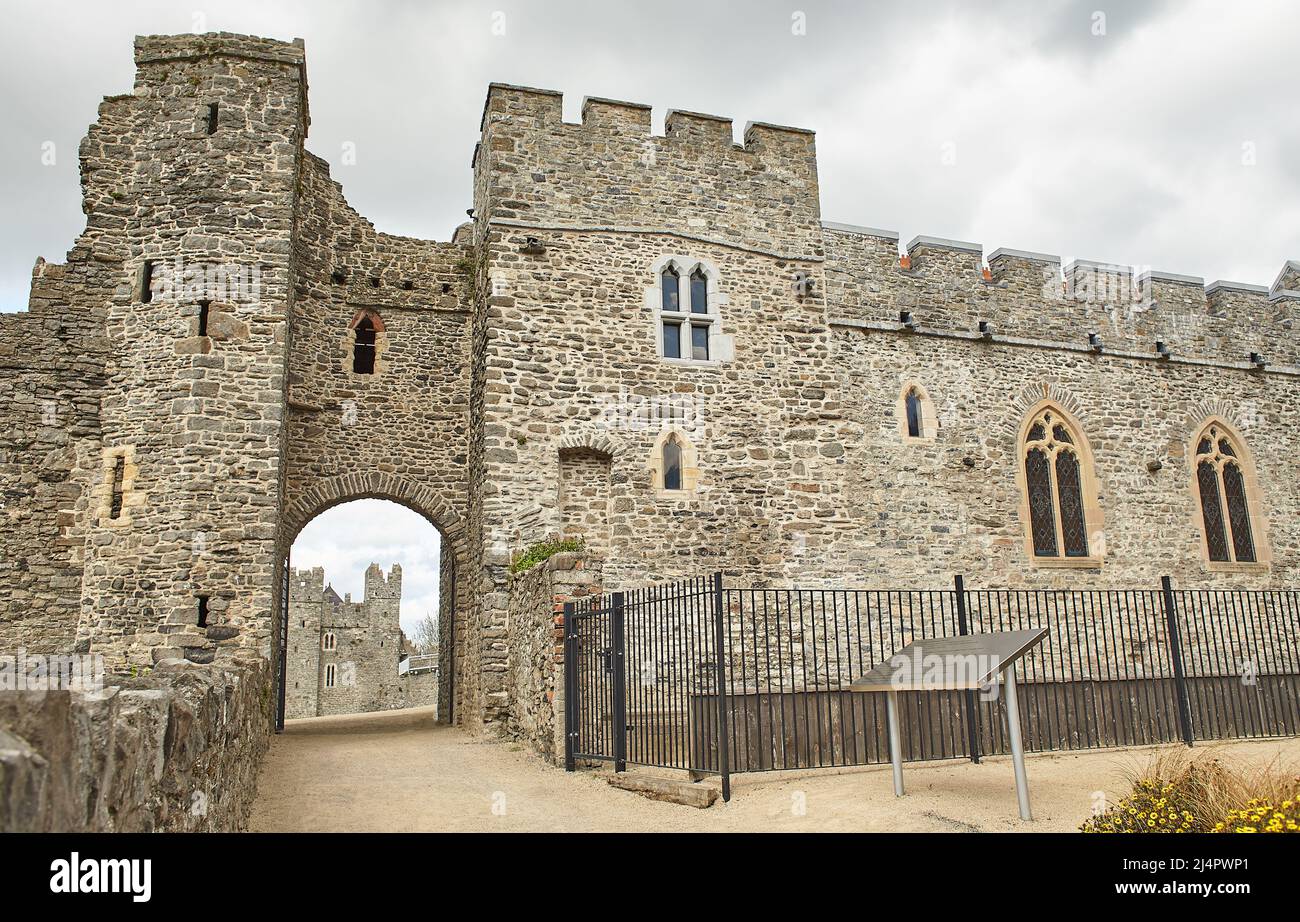 Swords Castle Is A Historic building That Is Located in Swords, Dublin ...
