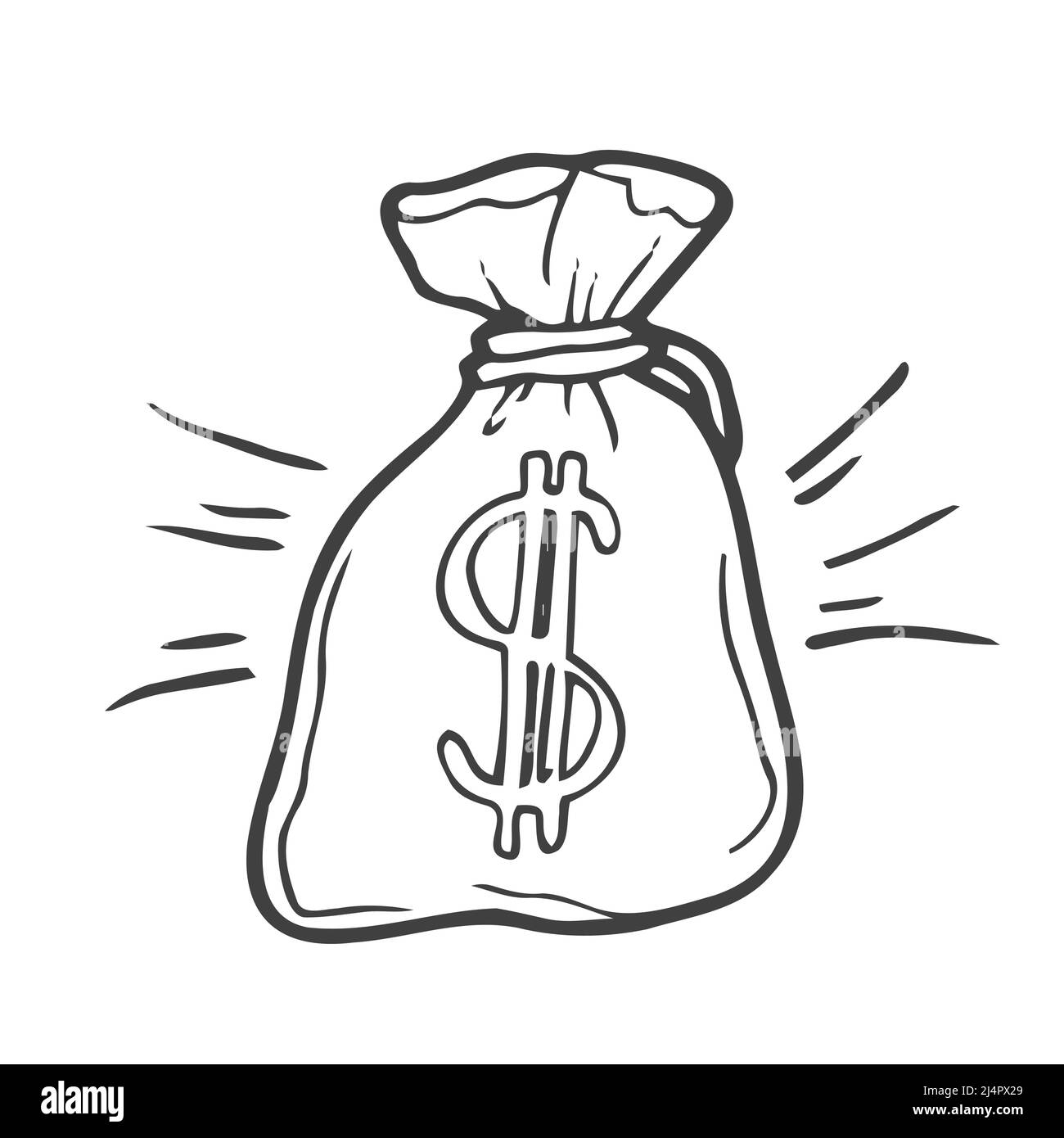 Money Bag Sketch
