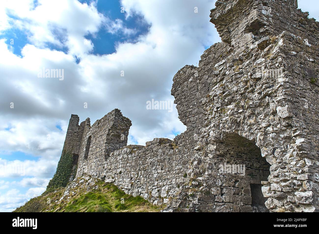 Rock of Dunamase Castle Is A Historic building That Is Located in ...