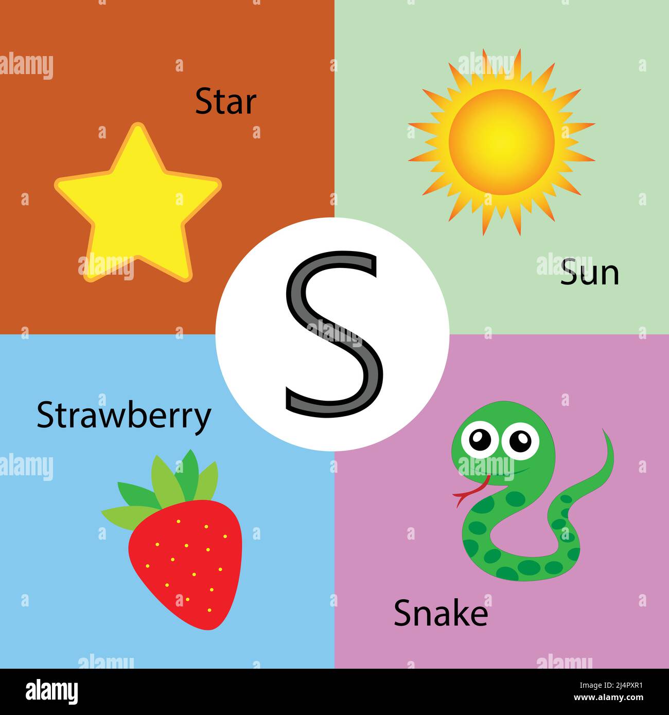 School learning spelling language Stock Vector Images - Alamy