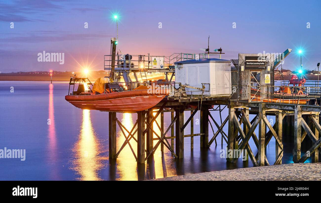 River Wyre launching facility at Fleetwood operated by Blackpool,Fylde ...