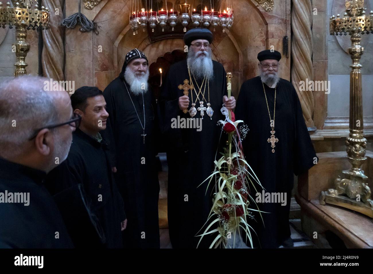 Bishop Anba Antonious the 22nd Coptic Metropolitan of Jerusalem and the ...