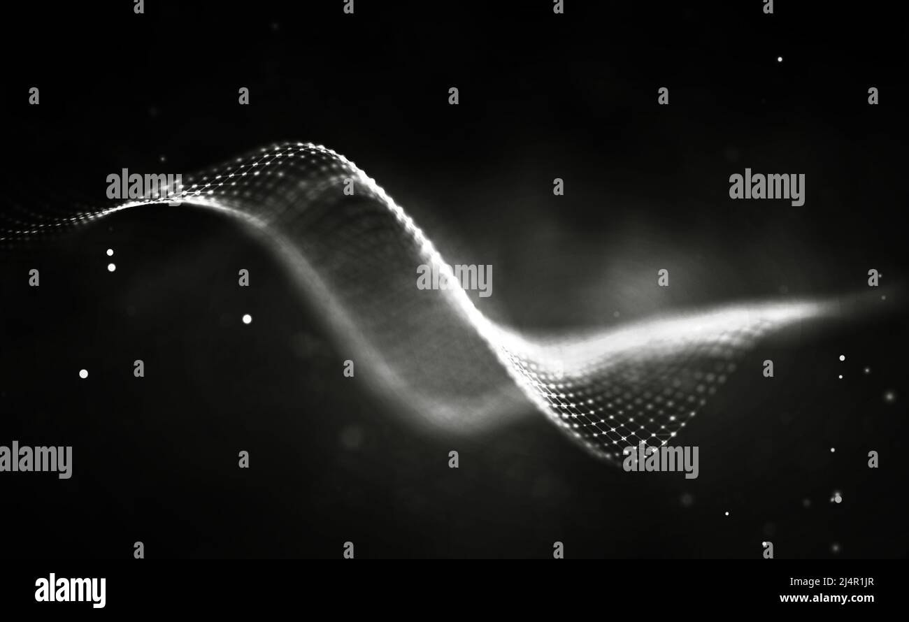 Black technology background. Global communication network concept Stock ...