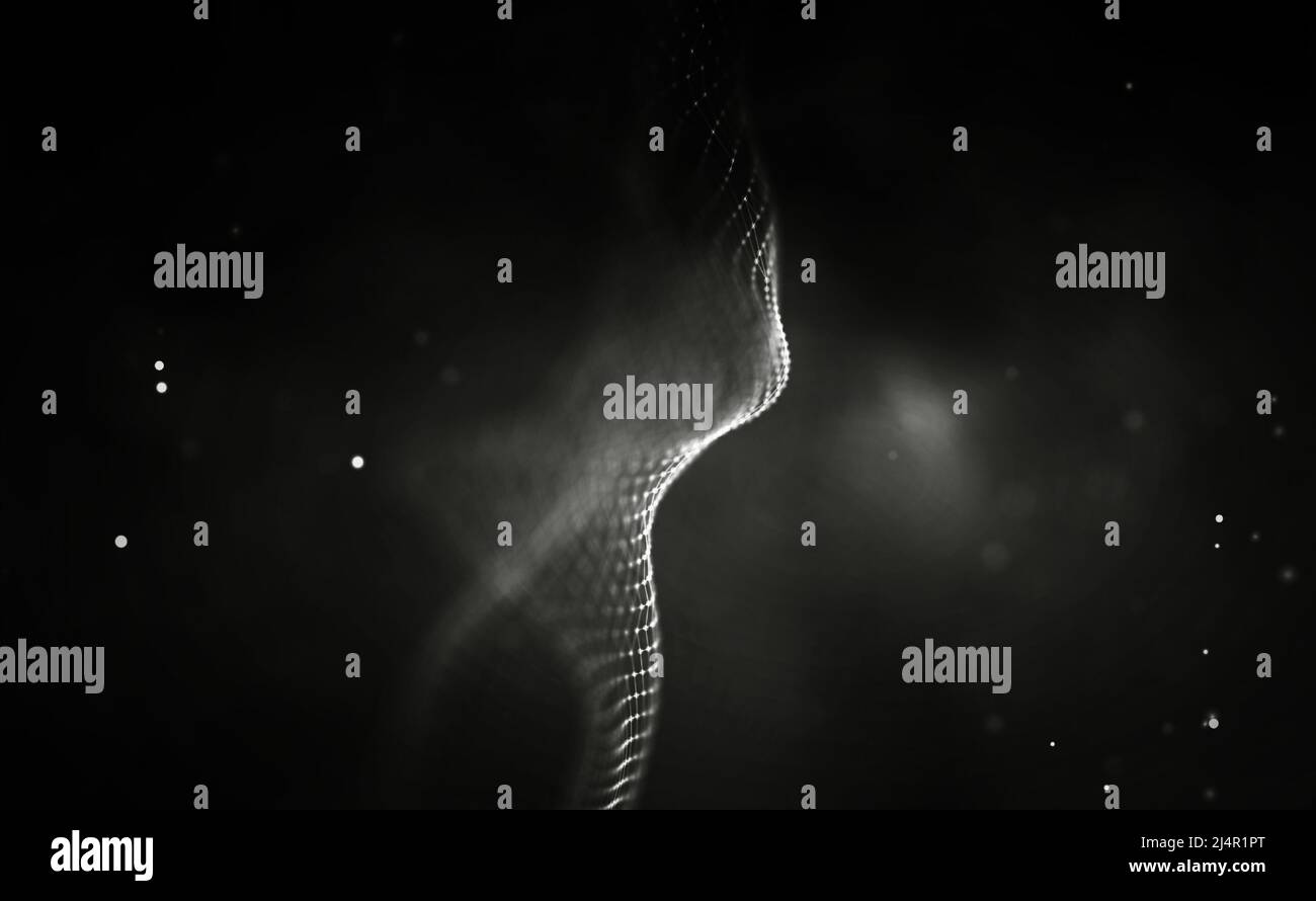 Black technology background. Global communication network concept Stock ...