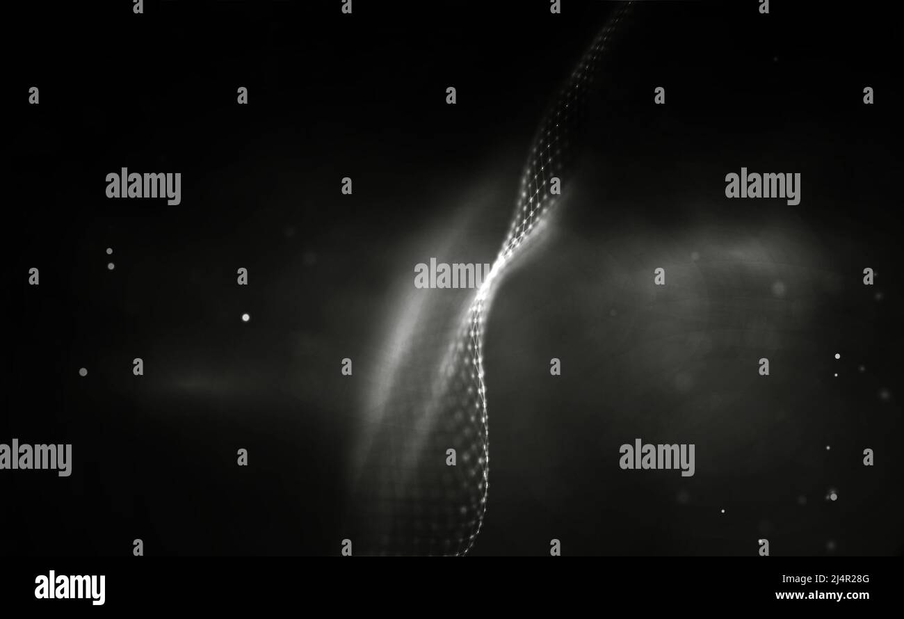 Black technology background. Global communication network concept Stock ...