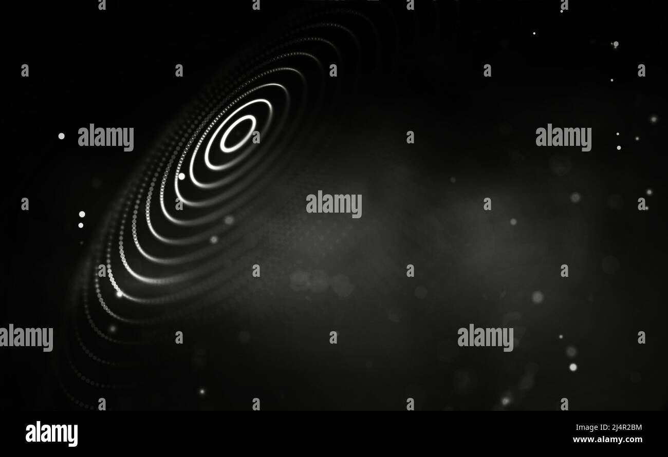 Black technology background. Global communication network concept Stock ...