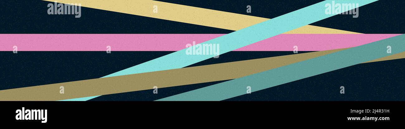 Crossing lines generativeart style colourful design illustration Stock ...