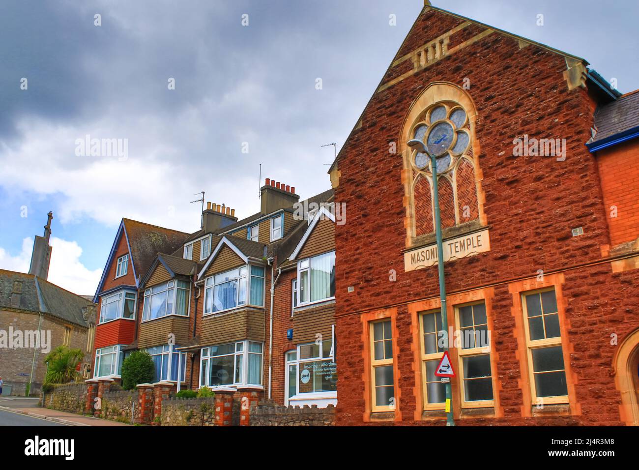 Masonic Temple, Tor Hill Road, Torquay, Devon UK. Old and impressive ...
