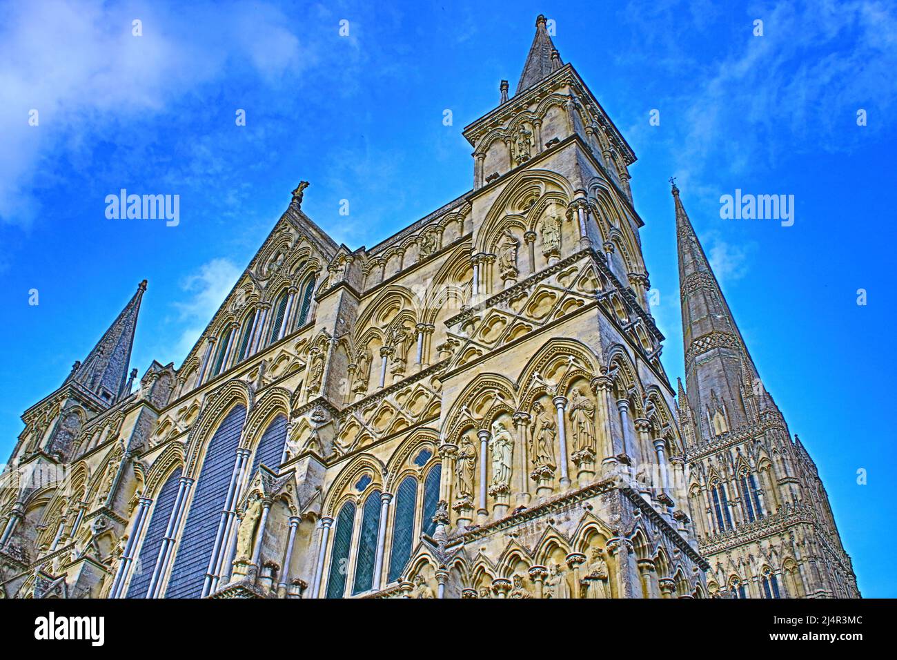 Salisbury cathedral medieval clock hi-res stock photography and images ...