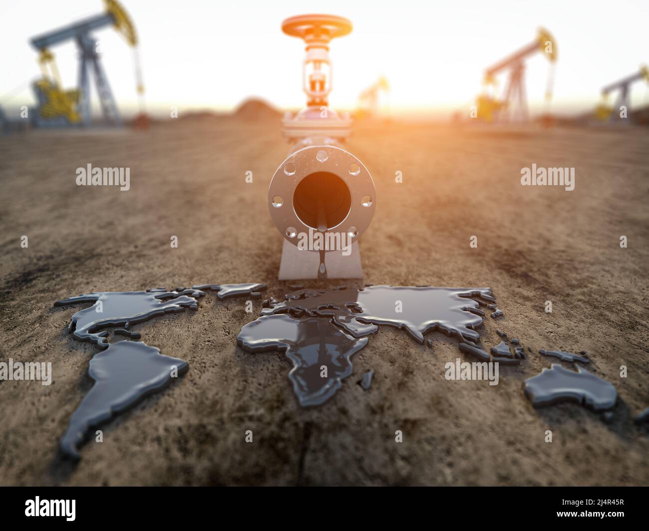 Oil extraction map hi-res stock photography and images - Alamy