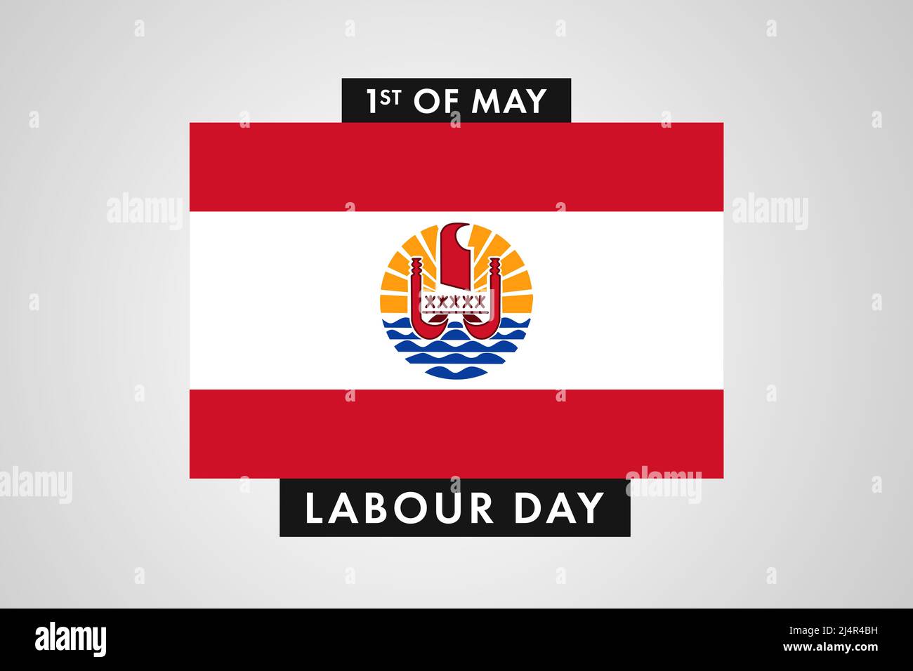 French Polinesia Labor Day. International World Workers Day of French ...