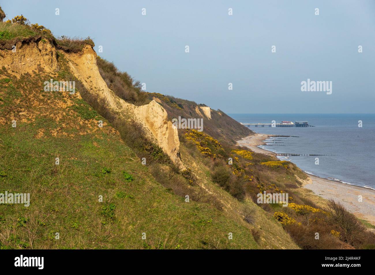 Norfolk overstrand coast path hi-res stock photography and images - Alamy