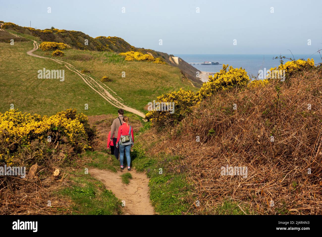 Norfolk overstrand coast path hi-res stock photography and images - Alamy