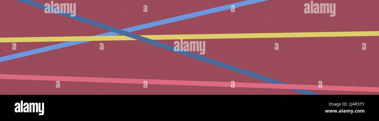 Crossing lines generativeart style colourful design illustration Stock ...