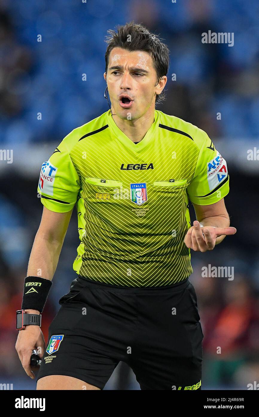 referee Alessandro Prontera during football Serie A Football Match ...