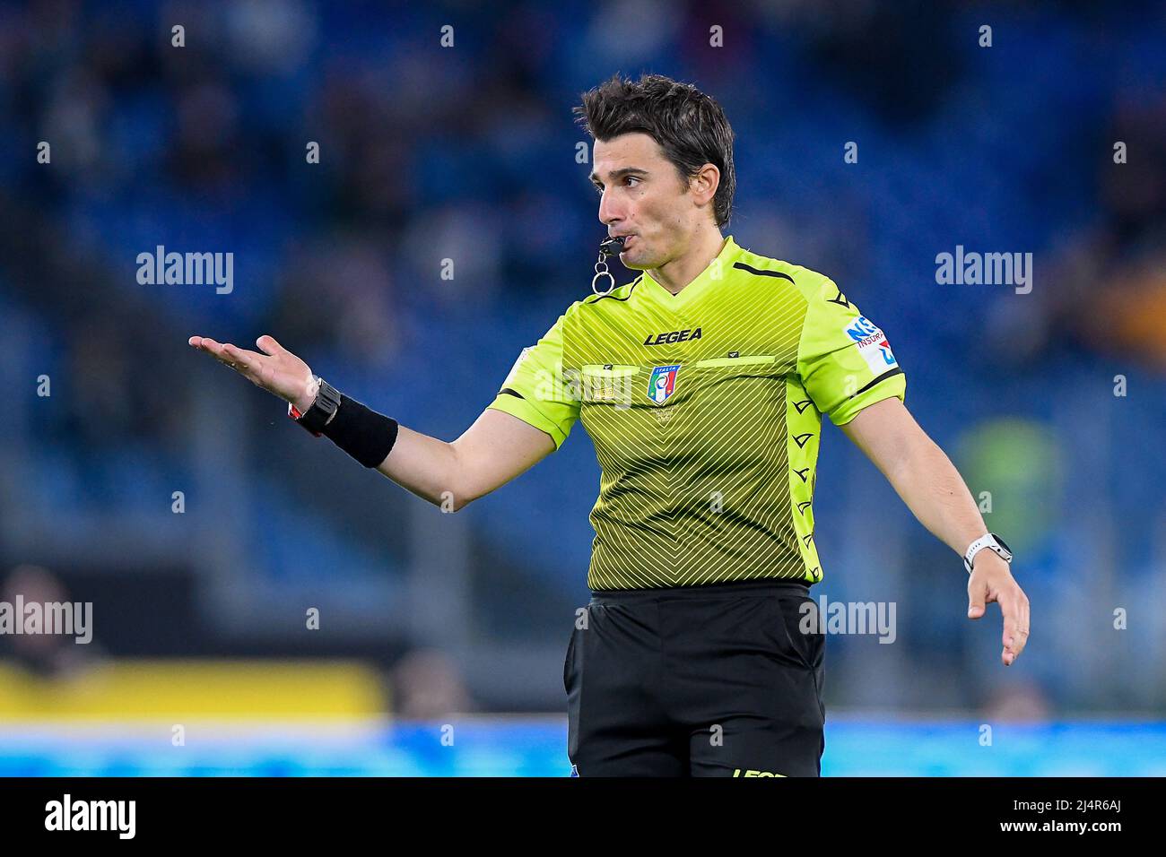 referee Alessandro Prontera during football Serie A Football Match ...