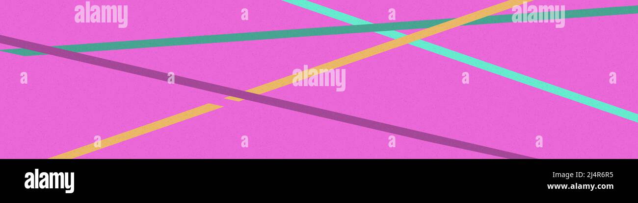 Crossing lines generativeart style colourful design illustration Stock ...
